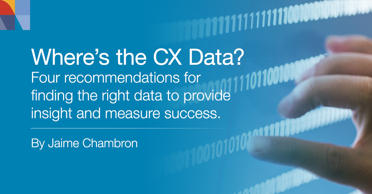 Where’s the CX Data? | NTT DATA